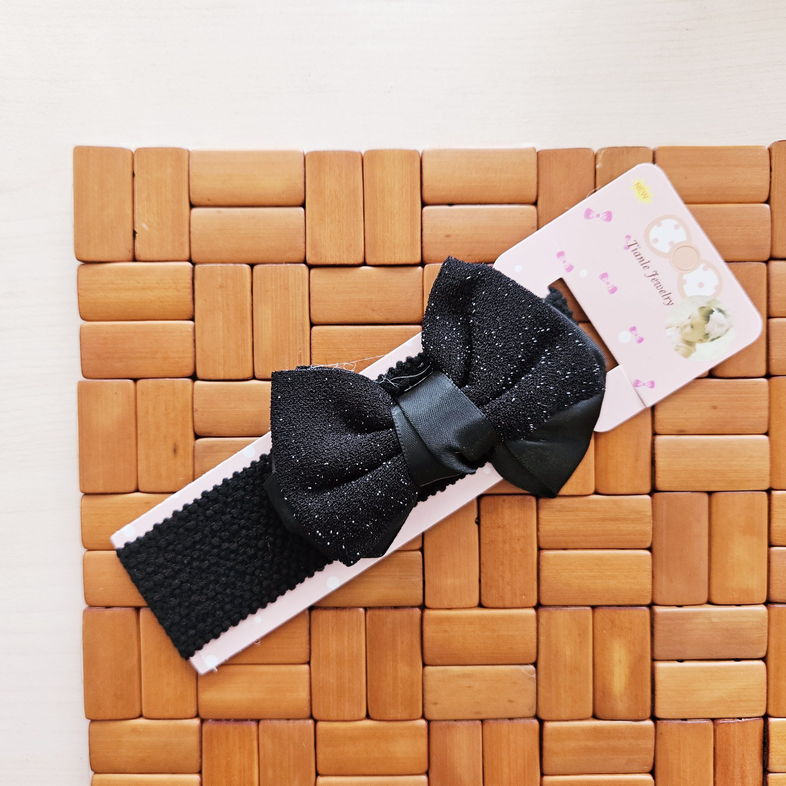 Head Bows -HB17- Black - Pretty Plums
