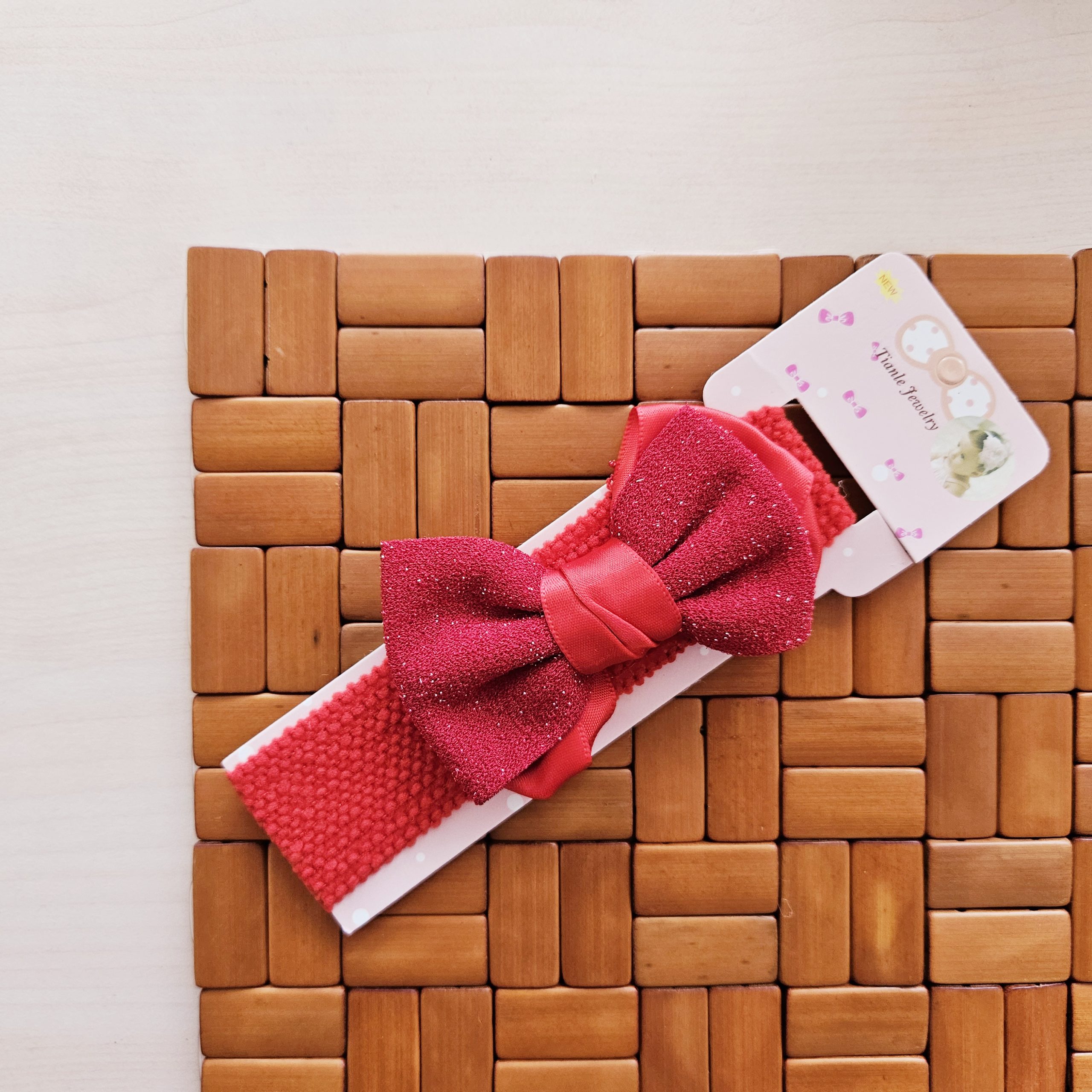 Head Bows -HB17- Red - Pretty Plums