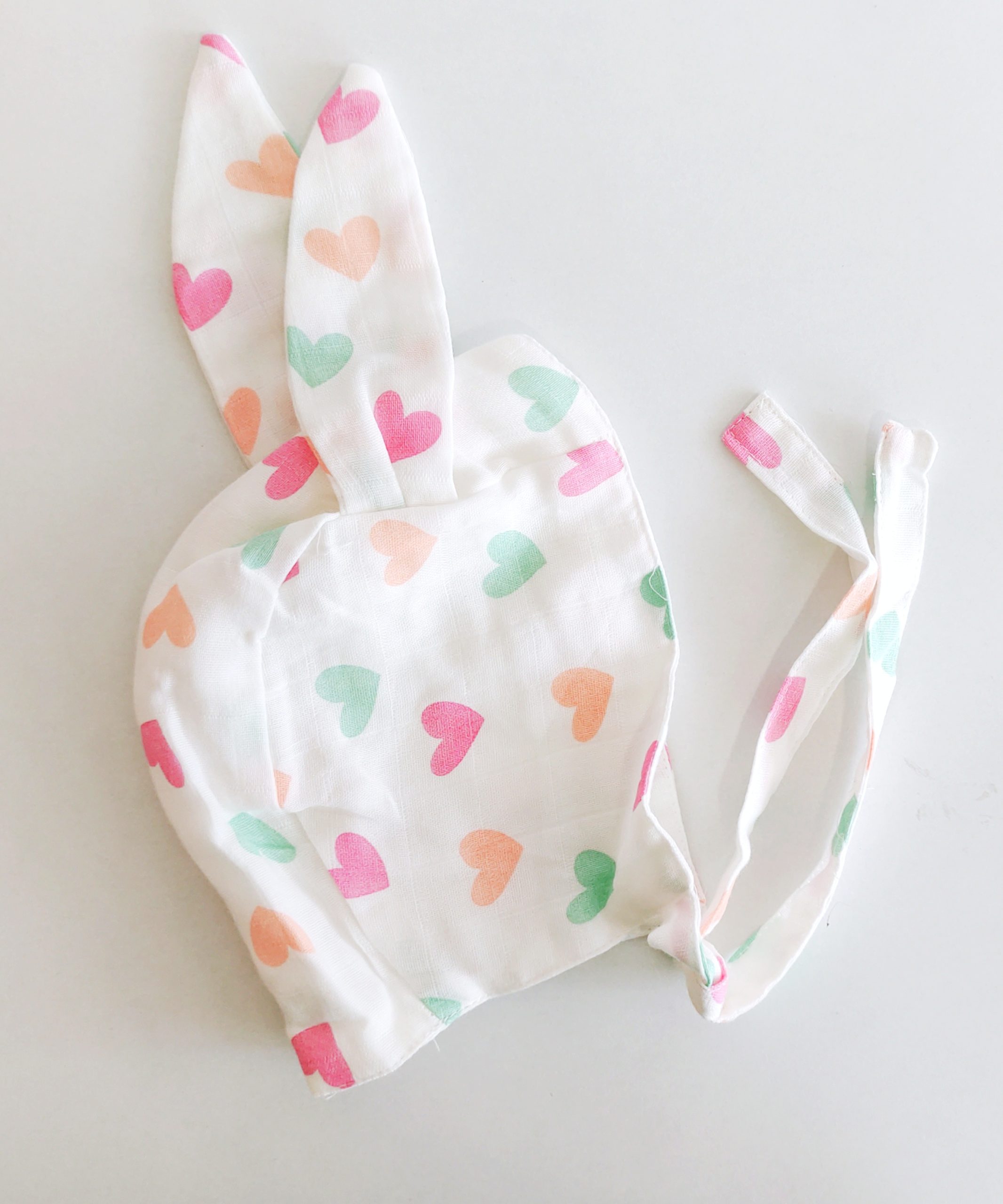 Cap- FICAP-Muslin-Color Full Hearts - Pretty Plums
