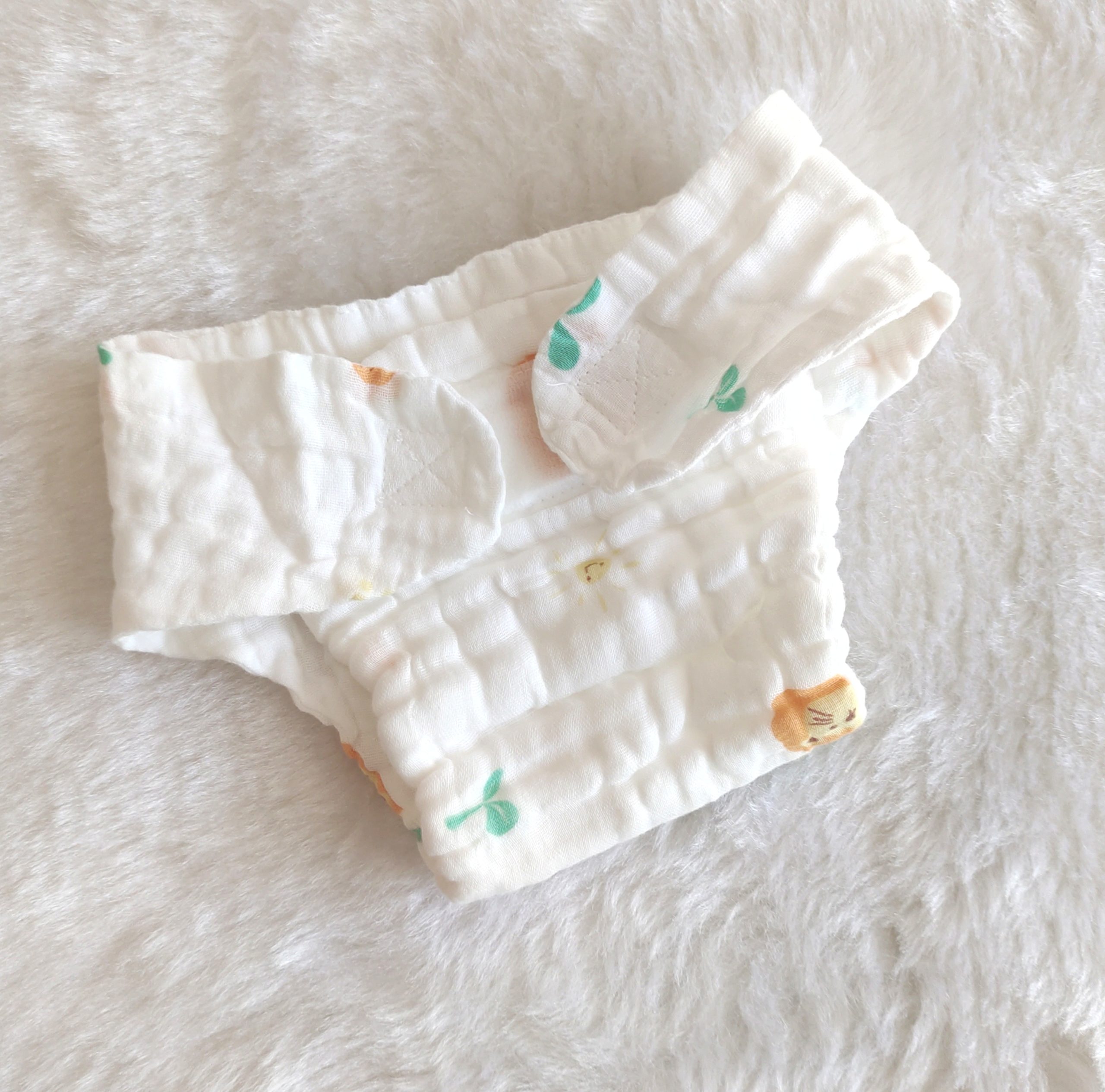 Crinkled Muslin Nappy – VCMNP1 - Ultra-Soft, 4-Layer Comfort for Your ...
