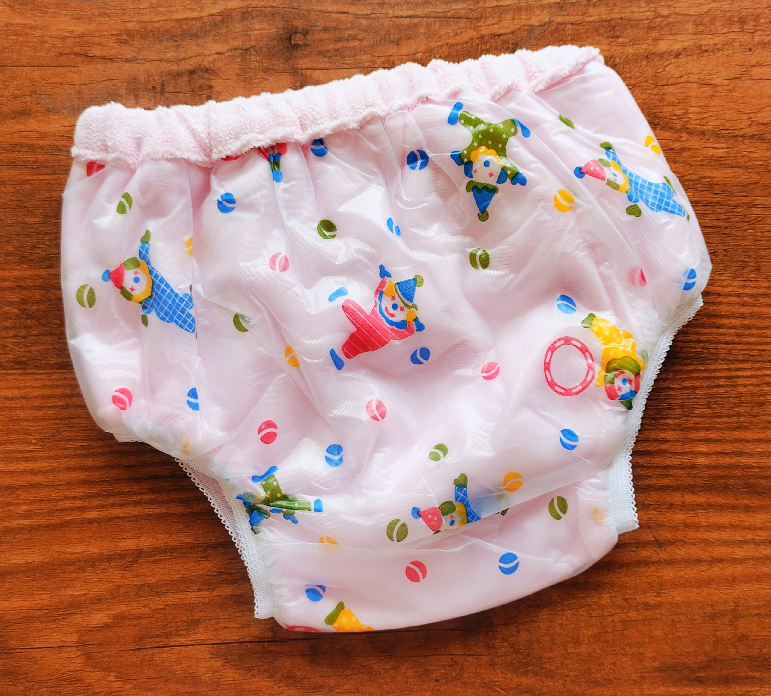 Plastic Under Wear/Nappy - Pink- NP01 - Pretty Plums