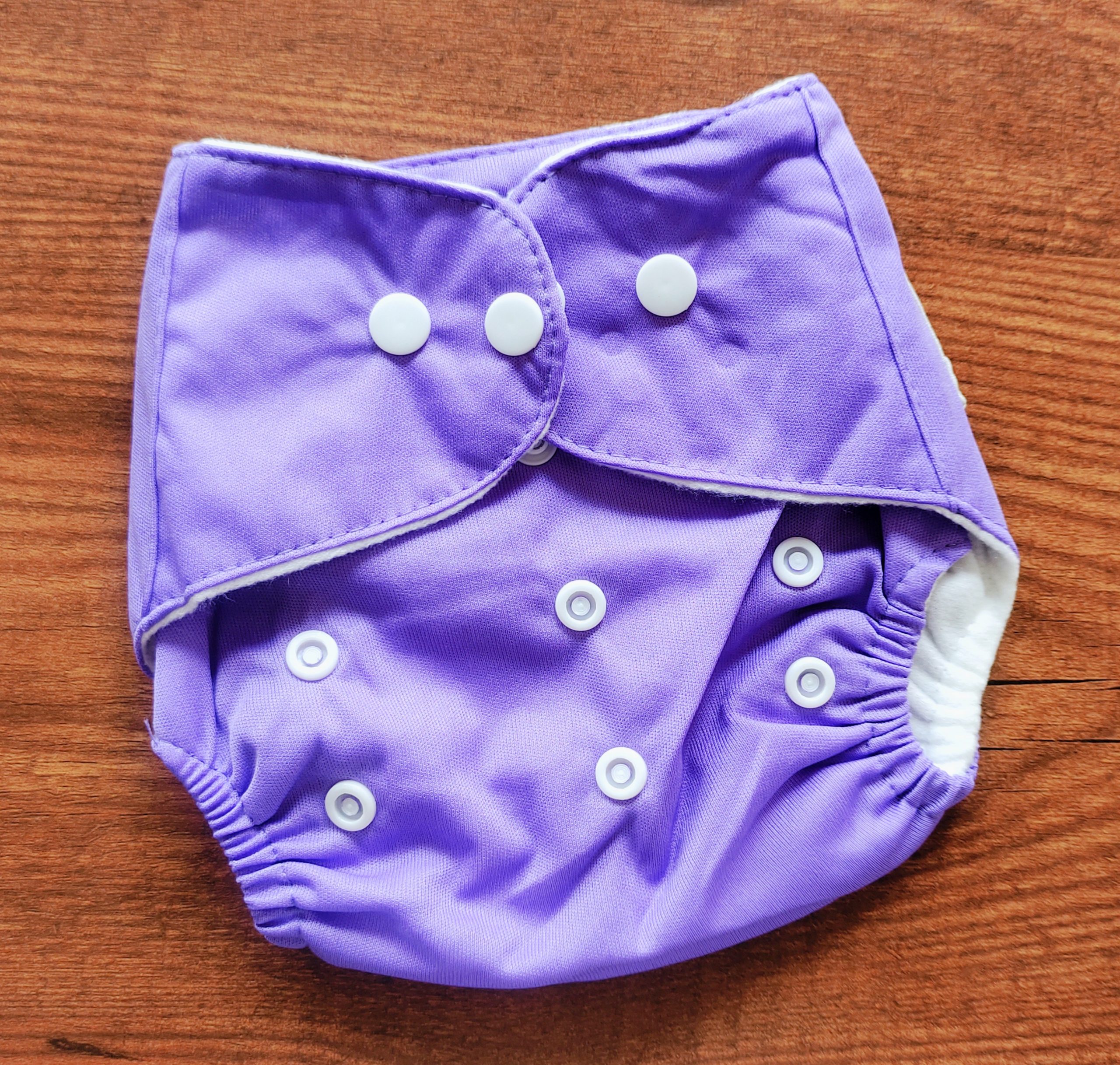 Reusable Diaper/Color Cloth Diaper - Purple - CDP1 - Pretty Plums