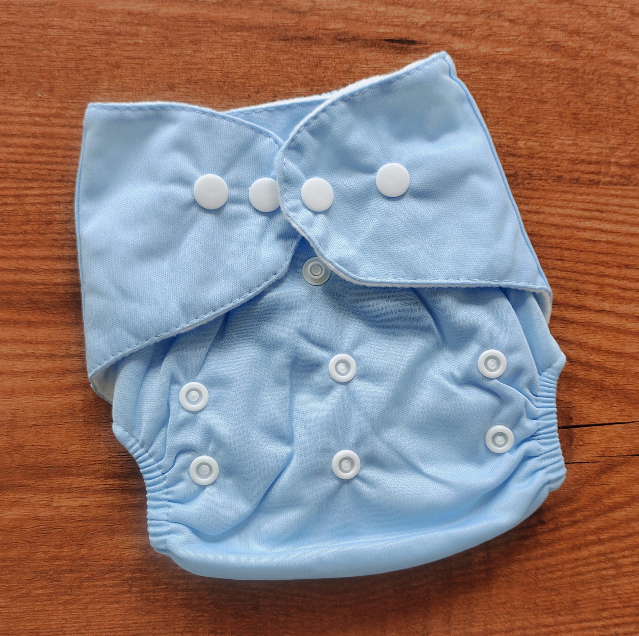 Reusable Fabric Diaper/Color Cloth Diaper- CDP1 - Blue - Pretty Plums