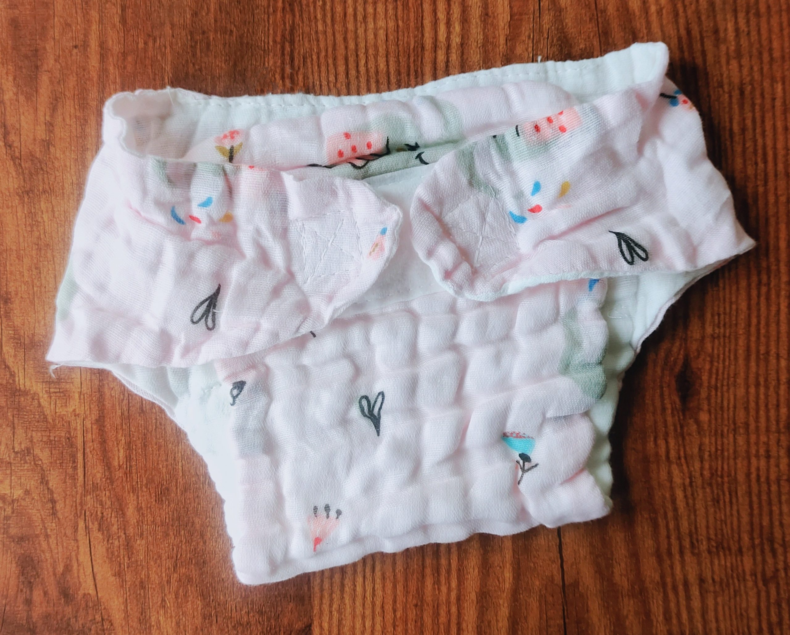 Color Crinkled Muslin Nappy – Ultra-Soft, 4-Layer Comfort for Your Baby ...