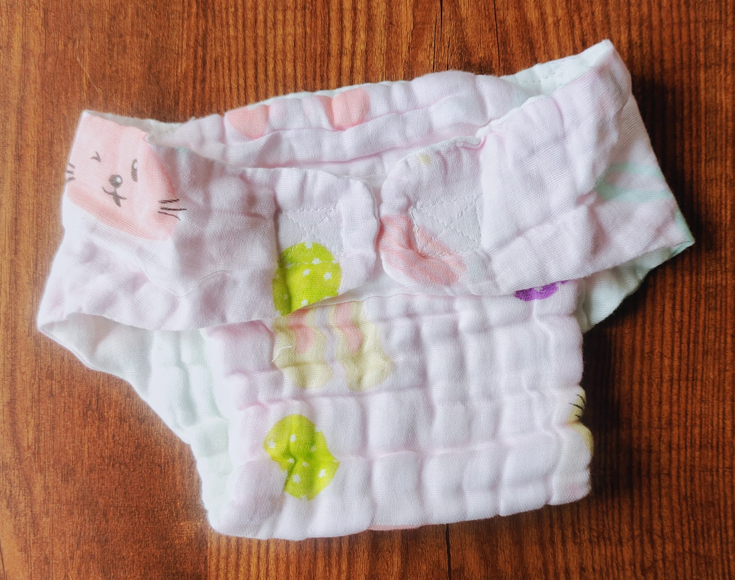 Color Crinkled Muslin Nappy – Ultra-Soft, 6-Layer Comfort for Your Baby ...
