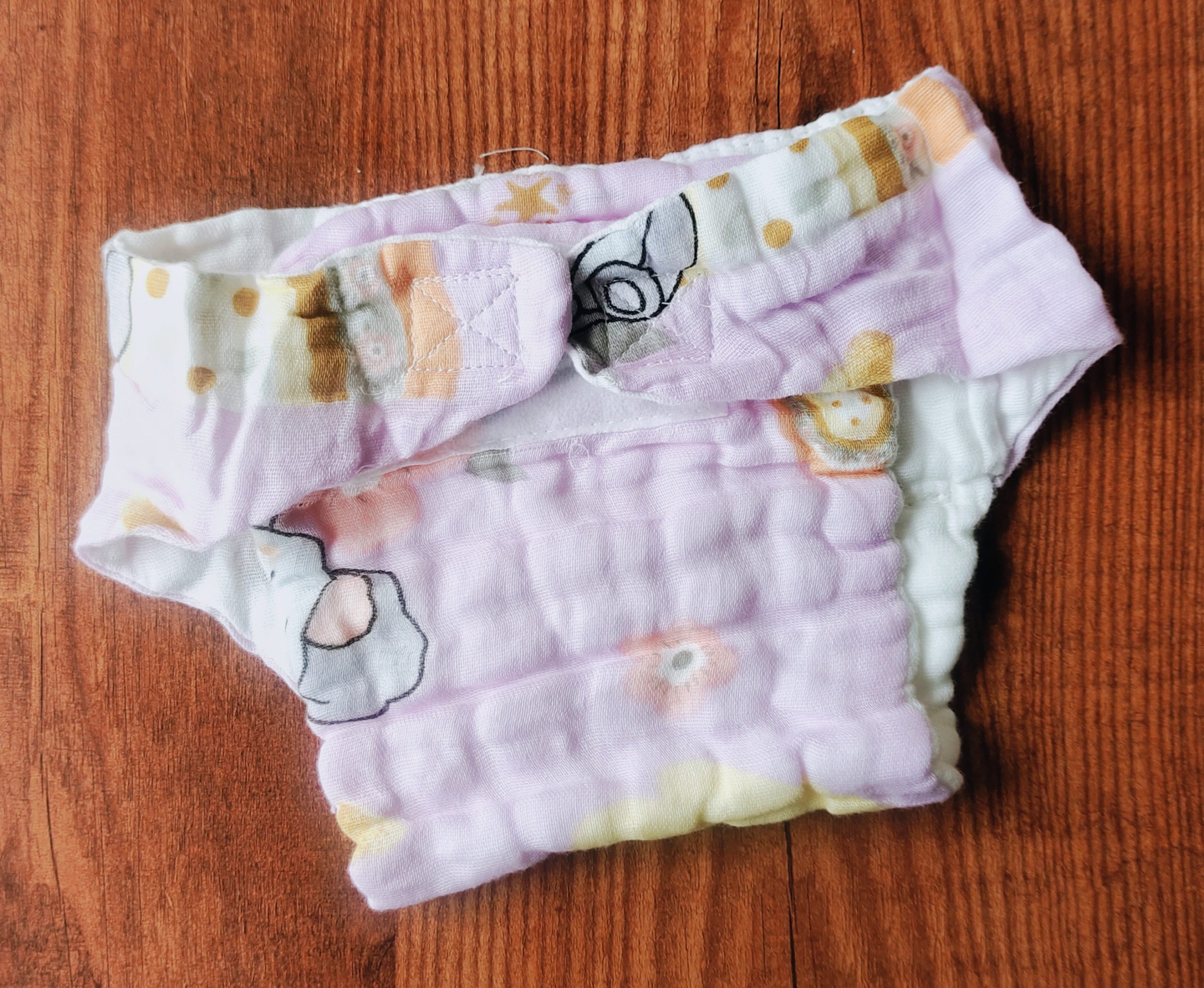 Color Crinkled Muslin Nappy – Ultra-Soft, 6-Layer Comfort for Your Baby ...